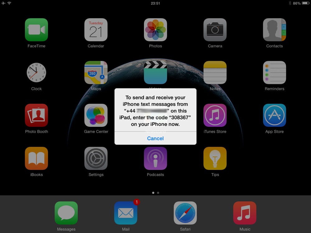 Enable Text Message Forwarding In Ios 8 1 Send Sms Messages From Your Mac Or Ipad